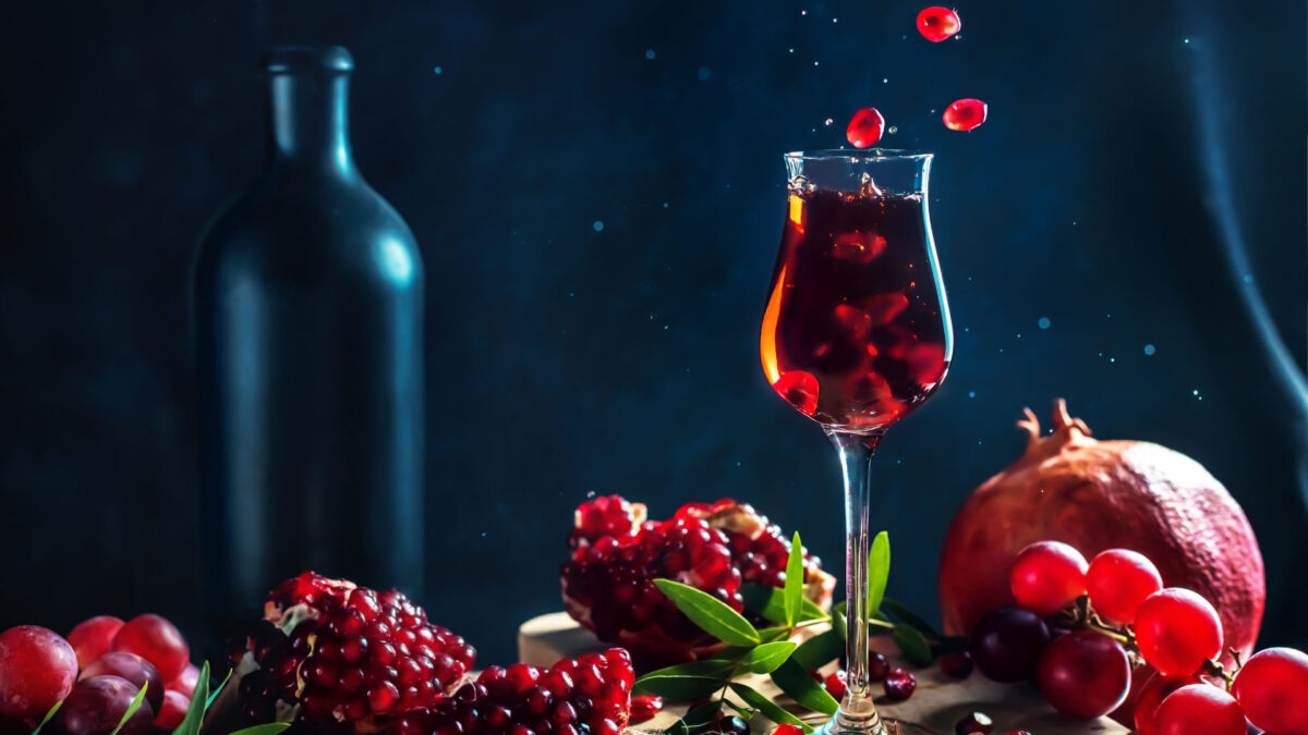 Liquore al Melograno fatto in casa. - AgrumePuro